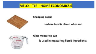 HOME ECONOMICS 6.pptx............................ | PPTX