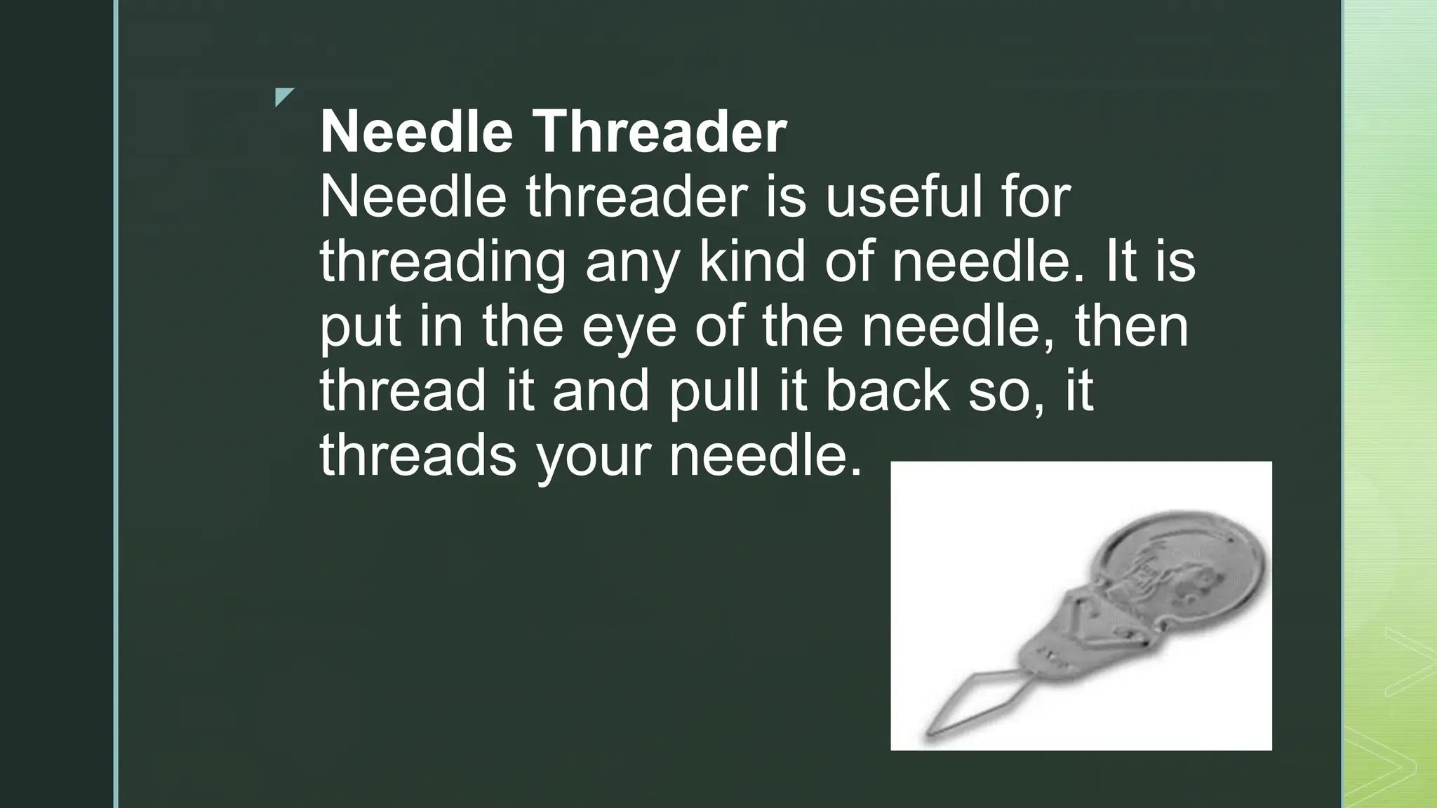 Identifying and Classifying Sewing Tools and Materials | PPT