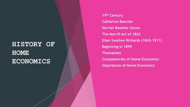 Home Economics PPT.pptx | Homeschooling | Education