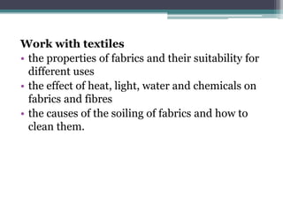 Home economics presentation | PPTX