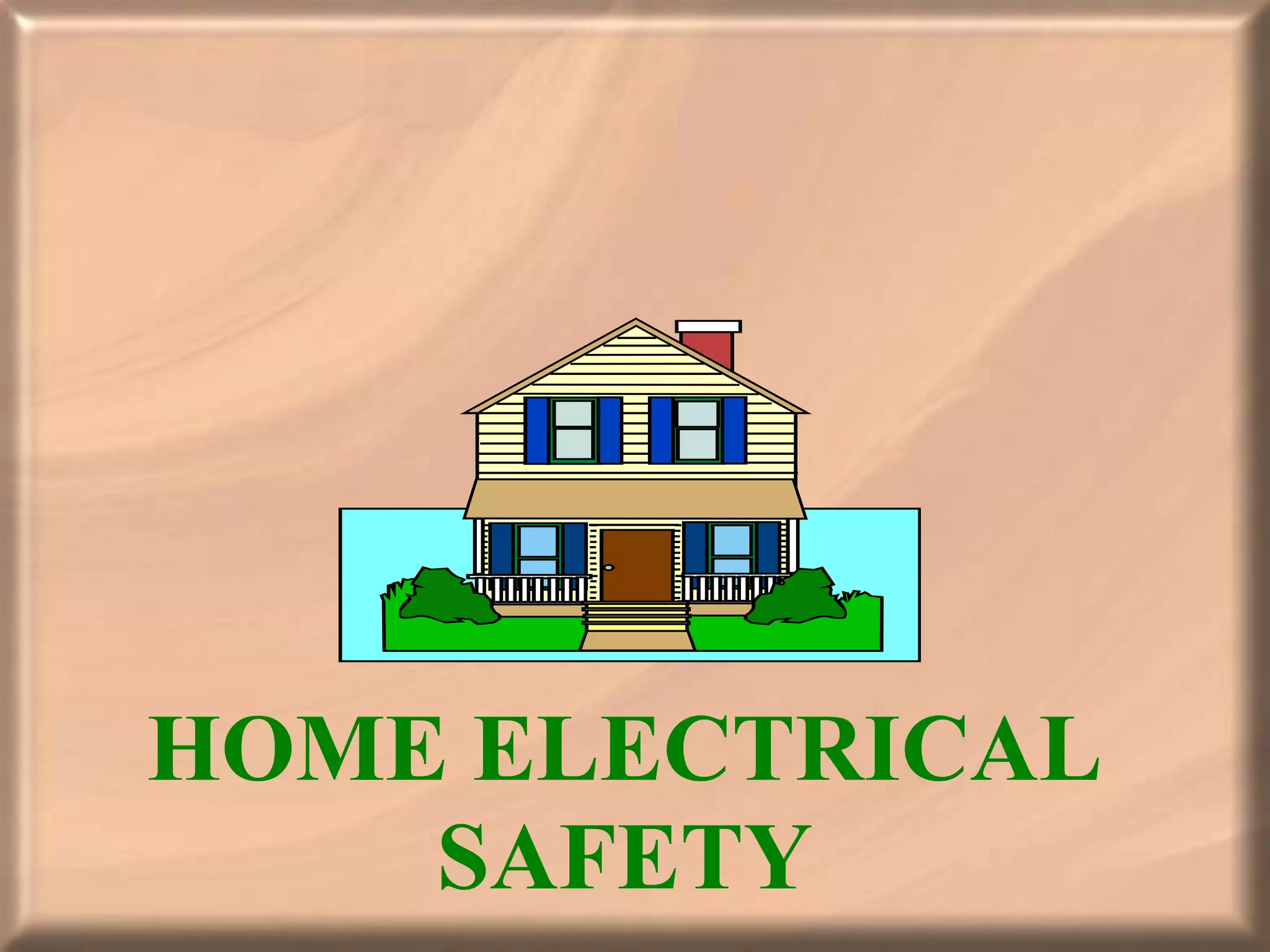 Home electrical safety | PPSX