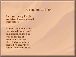 Home electrical safety | PPSX