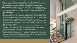 Home Elevator Working Principle With Safety Features.pptx