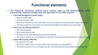 Home enodeb with tr069 | PPTX