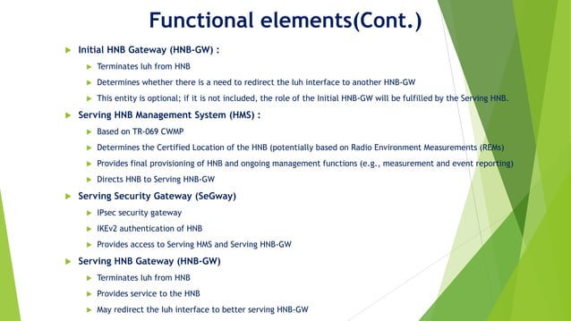 Home enodeb with tr069 | PPT