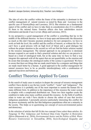 Home exam conflict | PDF