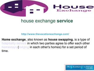 Home exchange | PPT