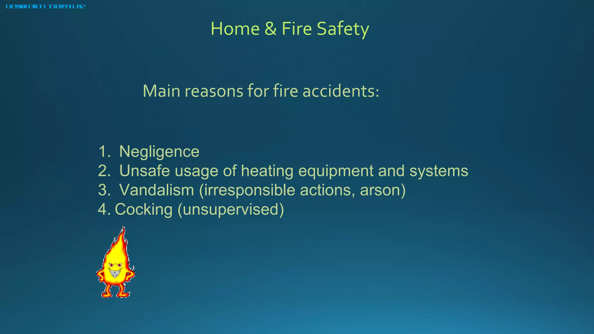 Home fire safety | PPT