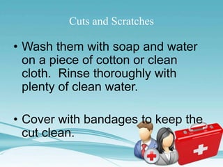 Home first aid kit | PPT