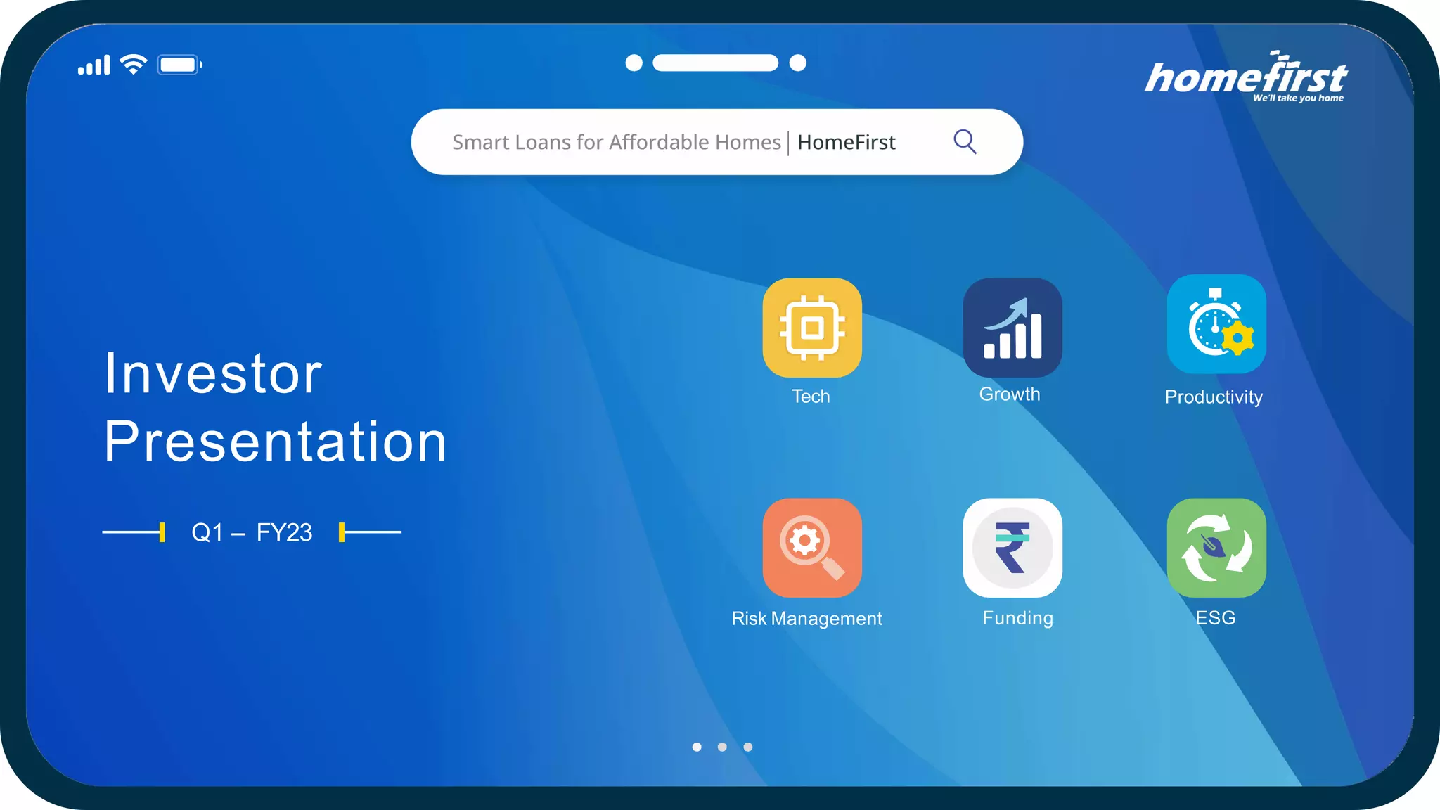 HomeFirst Investor Presentation Q1FY23.pdf