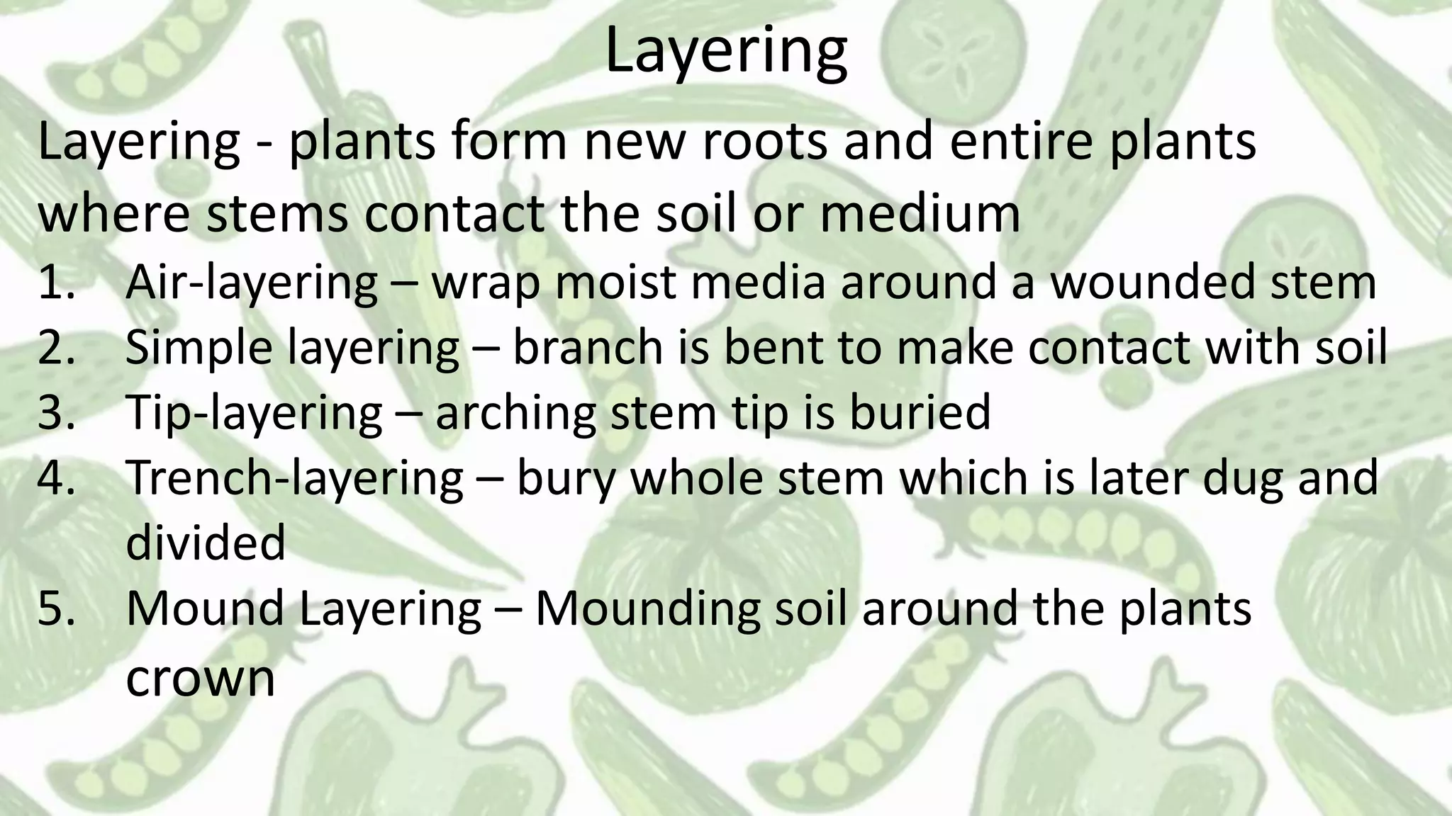 Home Gardening Certificate Course Module 6 - Plant Propagation ...