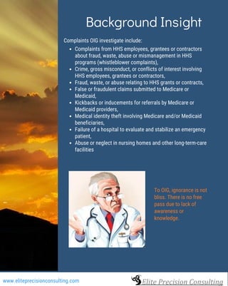 Home Health Agencies: Understanding Fraud, Waste and Abuse | PDF