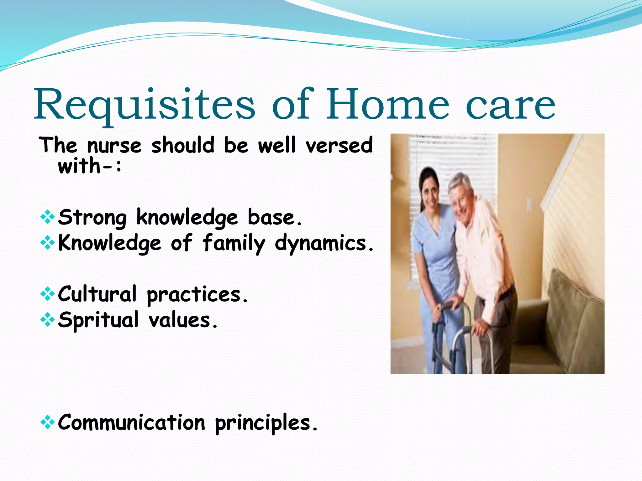 Home health care | PPTX