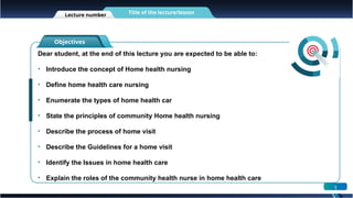 Comprehensive Guide to Home Health Care Nursing: Principles, Practices ...