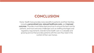Home Health Care At Home | PDF