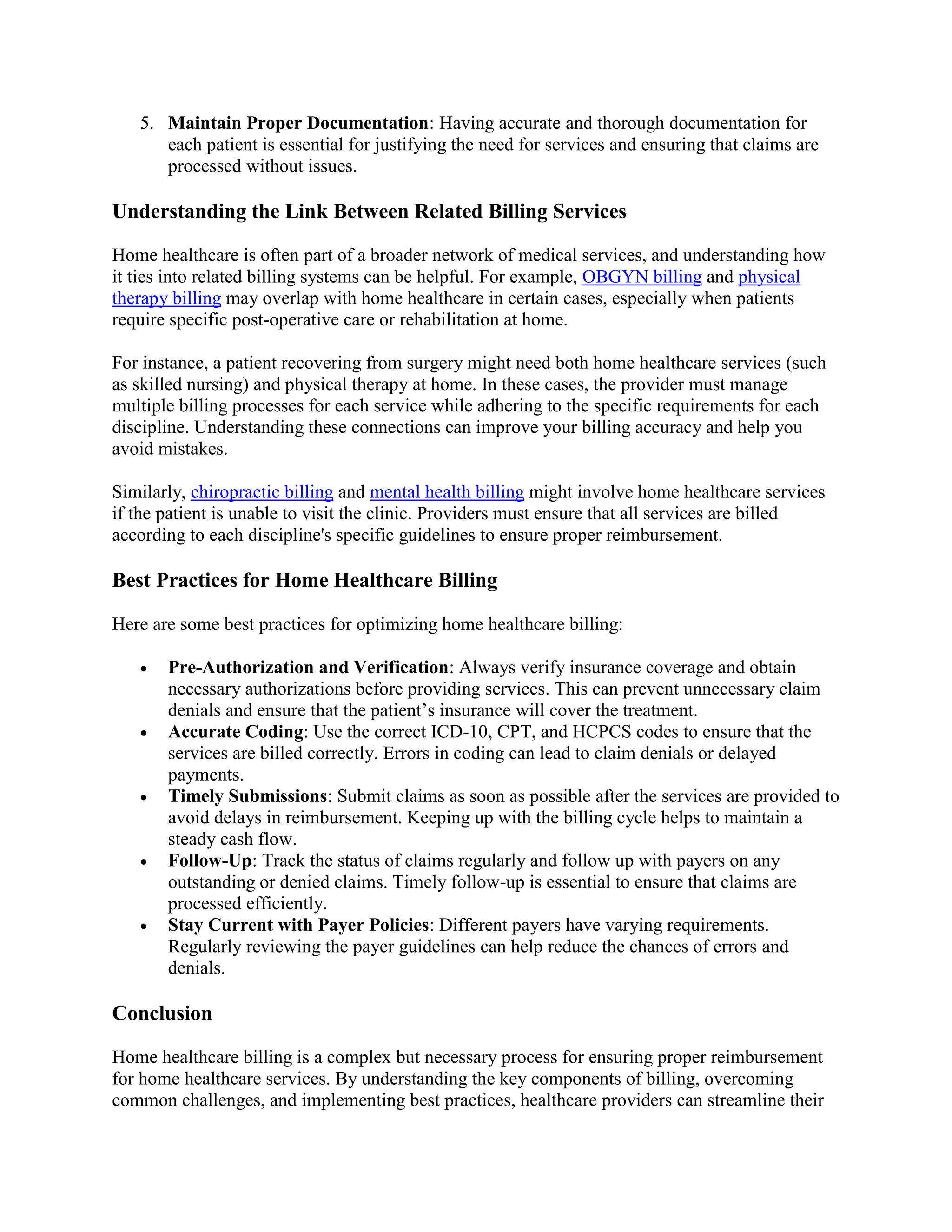 Home Healthcare Billing: A Comprehensive Guide | PDF