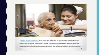 Home health services | PPTX