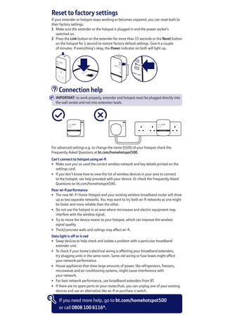 BT Broadband Wi-Fi Home Hotspot 500 Kit | PDF