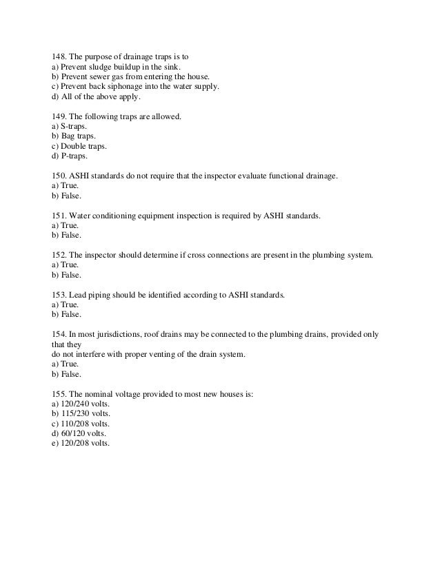 Home inspection test 134 168