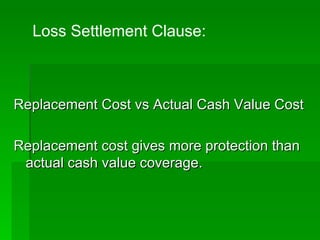 Basics of Homeowner's Insurance | PPT