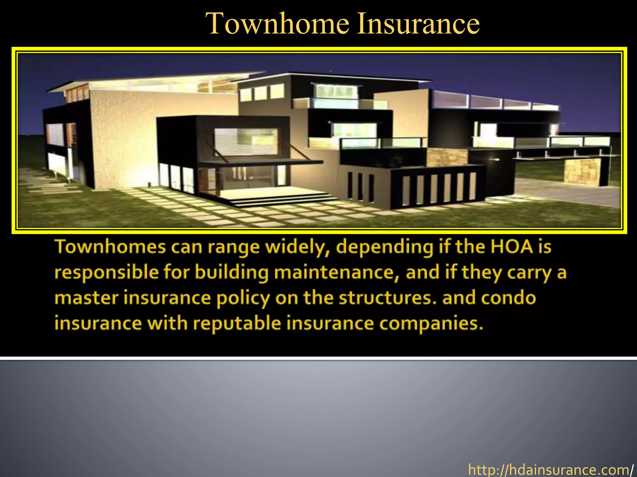 Home insurance ppt | PPT