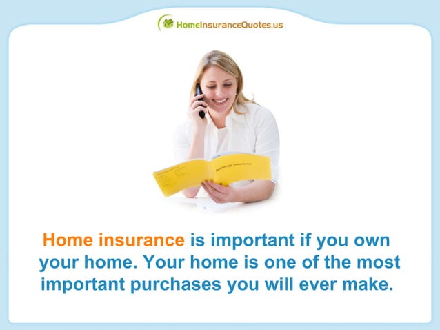 Home Insurance Presentation | PPT