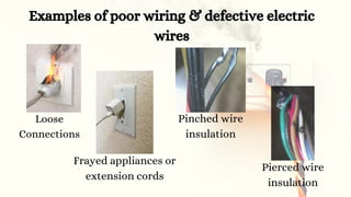 Home insurance reduce electrical hazards in your home (1) | PPT