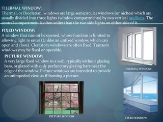 Home Interior Components - Doors/Windows/Wardrobes | PPT