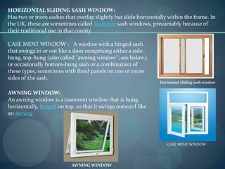 Home Interior Components - Doors/Windows/Wardrobes | PPTX | Interior ...