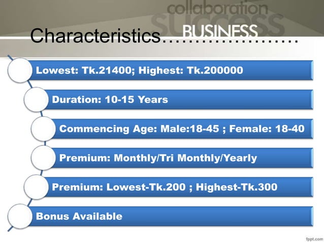 Classification of Insurance | PPTX