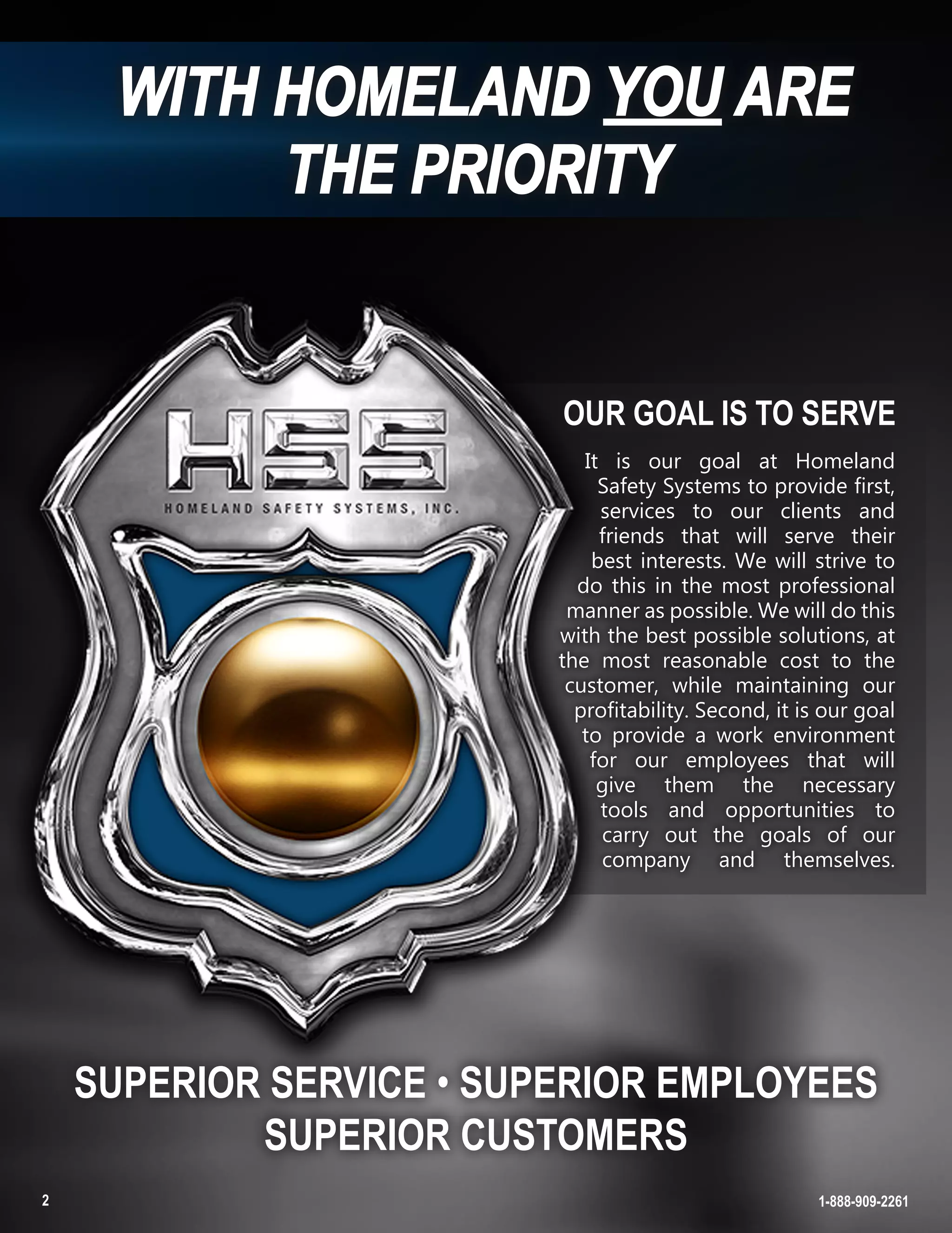 Homeland Product Booklet | PDF