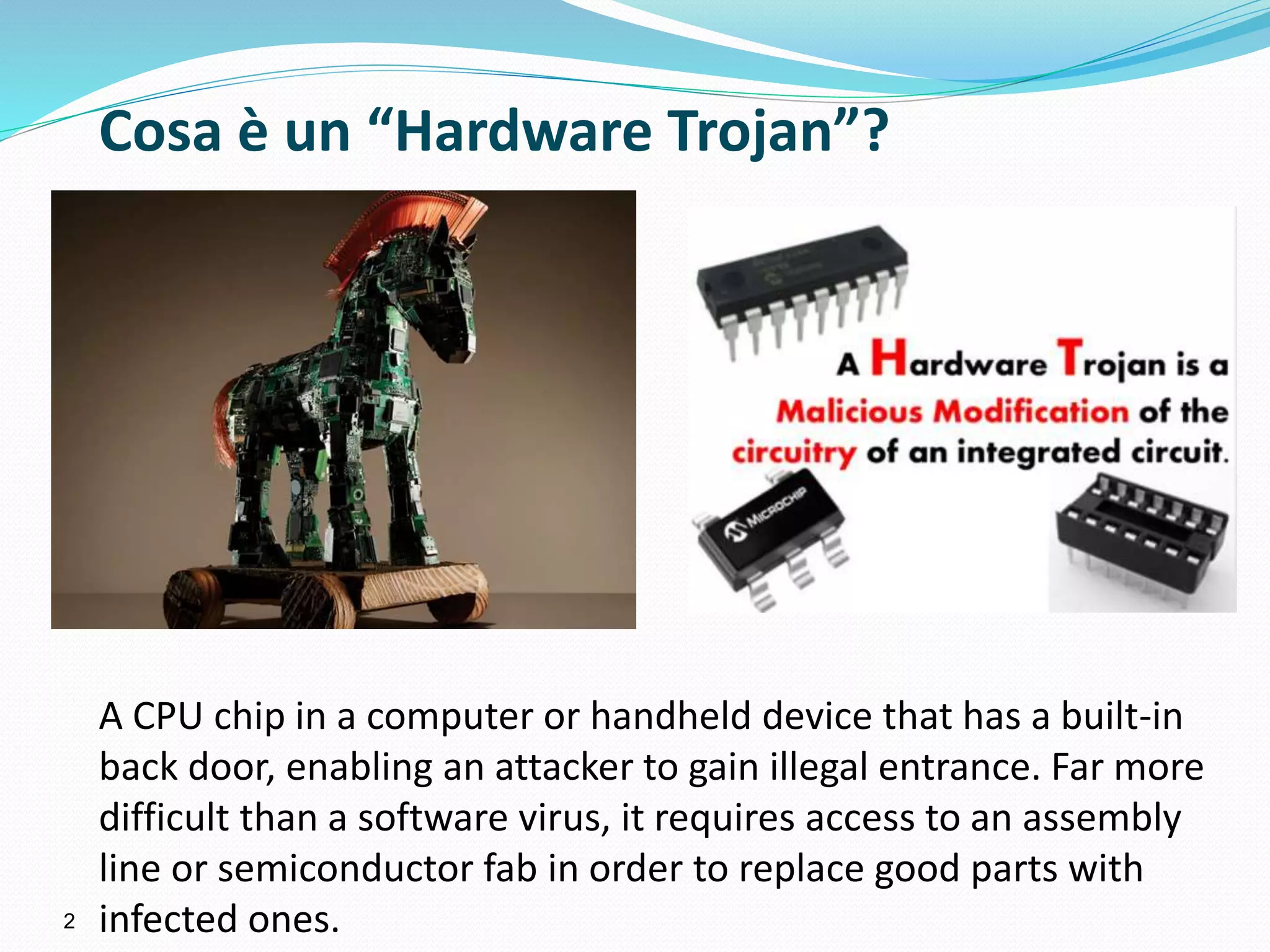 Presentation on Malicious Hardware_Lisi_2020 | PPTX