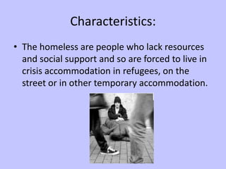 Homeless | PPTX