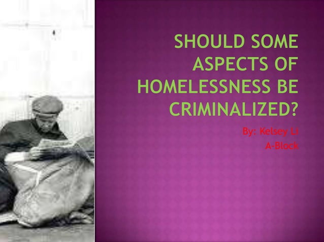 Homeless | PPT