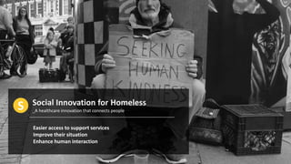 Internet of Things tool to help homeless health | PPT