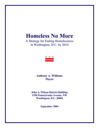 Homeless No More | PDF