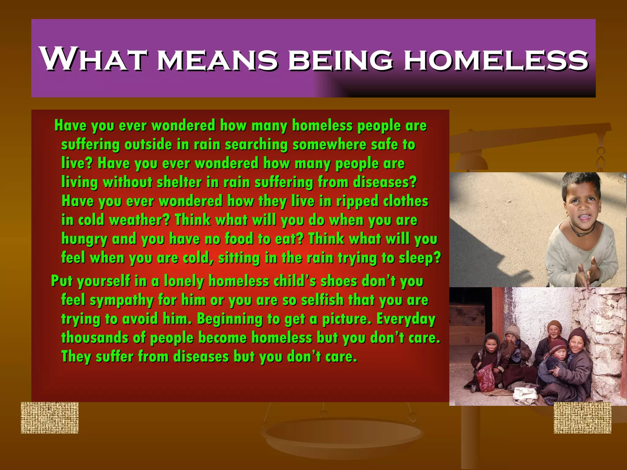 Homeless People | PPT