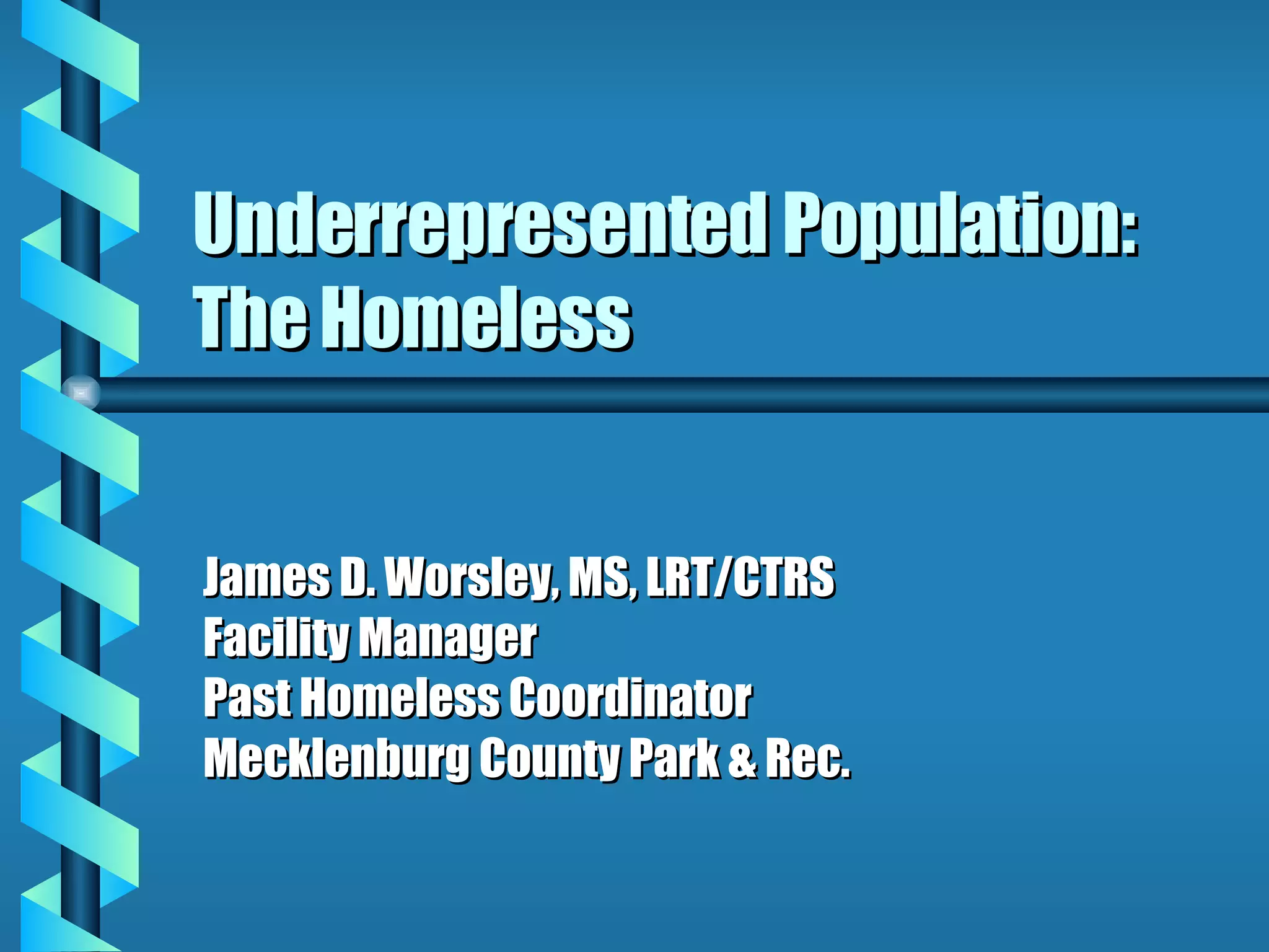 Homeless Presentation | PPT