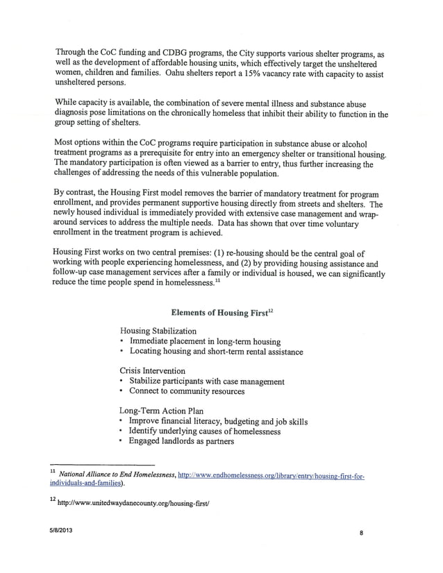 Homeless action plan 2013 | PDF
