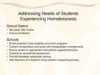 Homeless Information Presentation | PPT