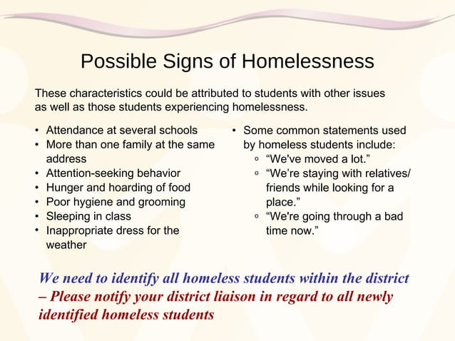 Homeless Information Presentation | PPT