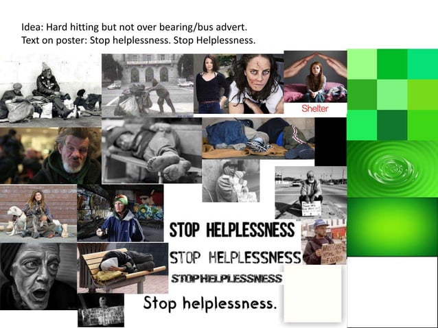 Homeless mood boards | PPTX