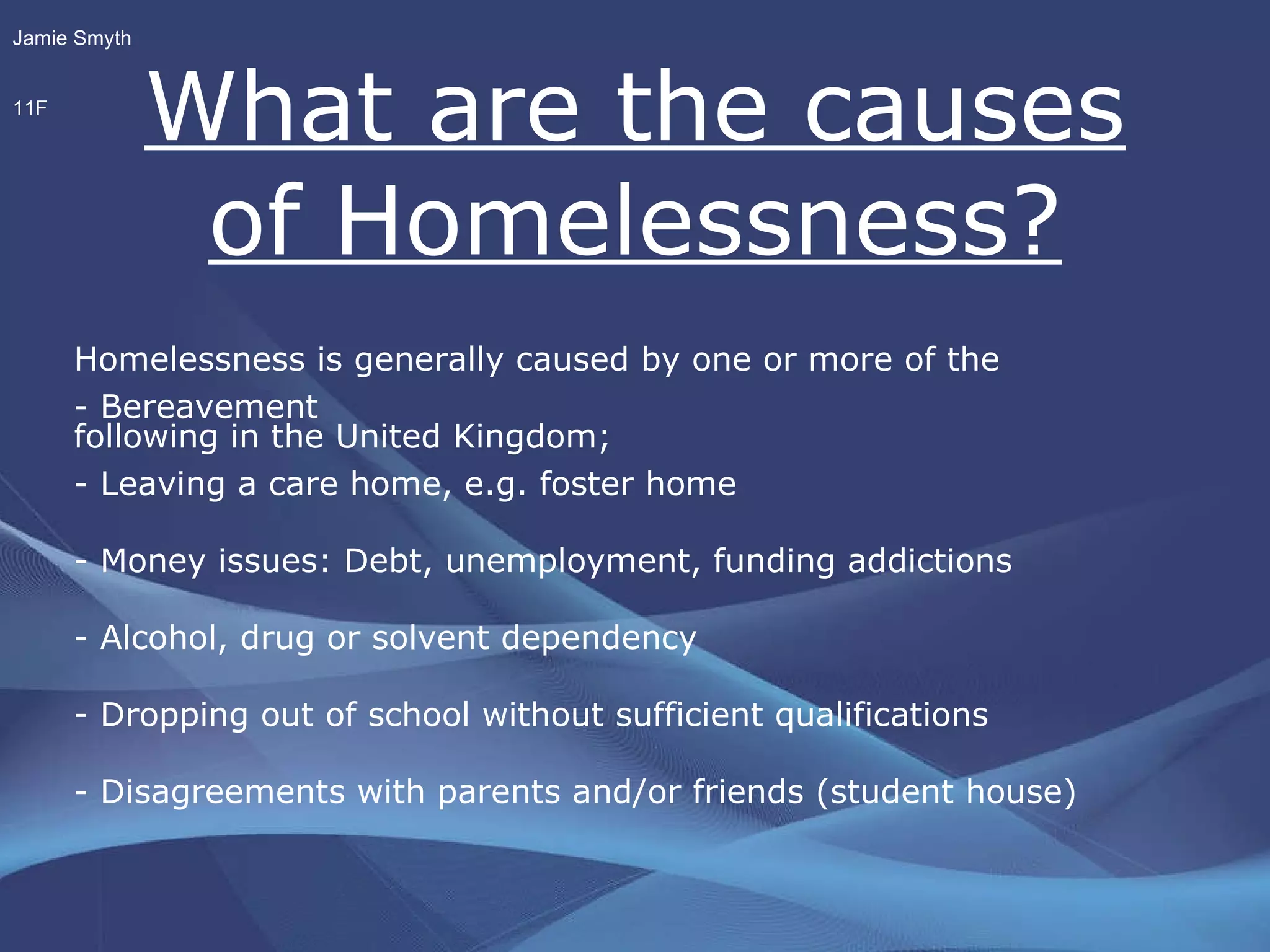 Homelessness | PPT