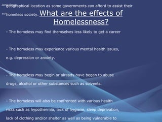 Homelessness | PPT
