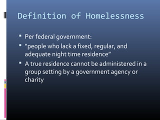 Homelessness | PPT | Debated Sensitive Social Issues | Sensitive Topics