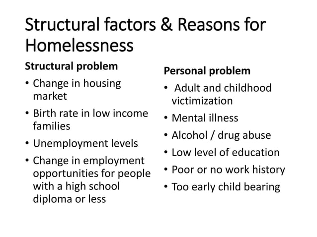 Homelessness | PPTX | Debated Sensitive Social Issues | Sensitive Topics