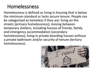 Homelessness | PPT