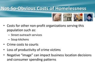 Homelessness and "Housing First" Cost-Benefit Presentation | PPT