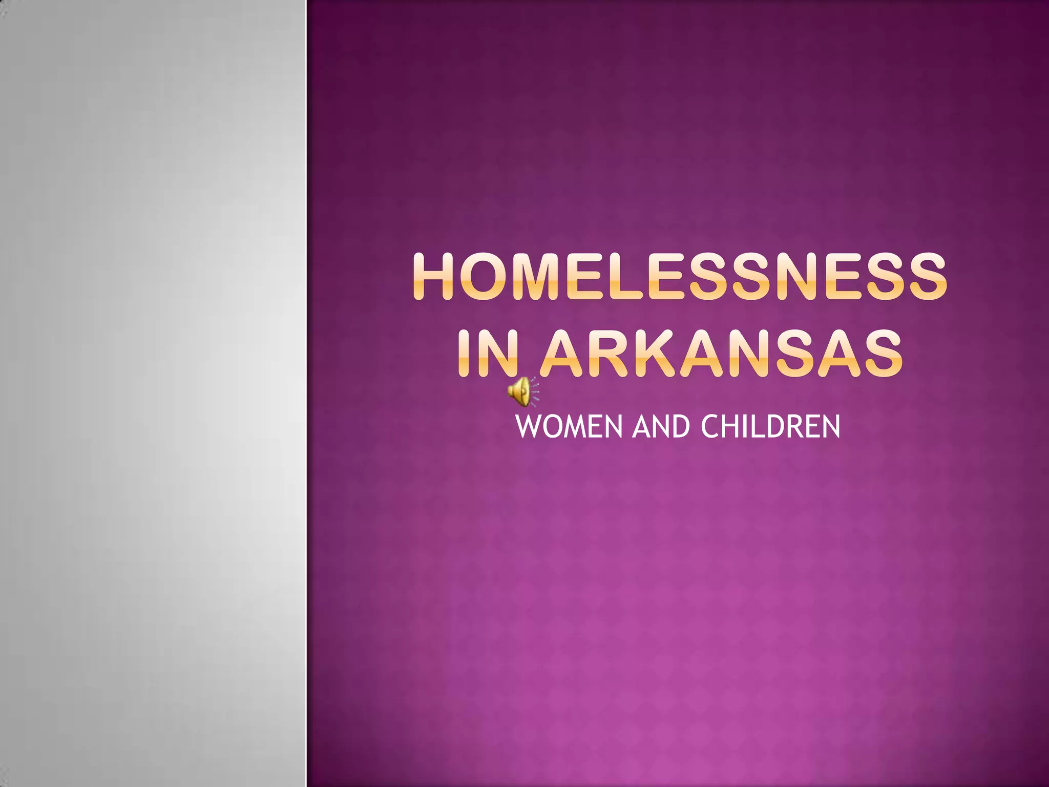 Homelessness in arkansas 2 | PPT
