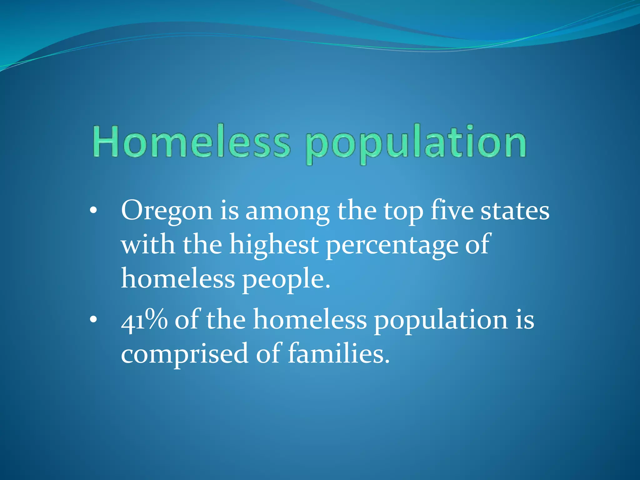 Homelessness in portland powerpoint | PPTX
